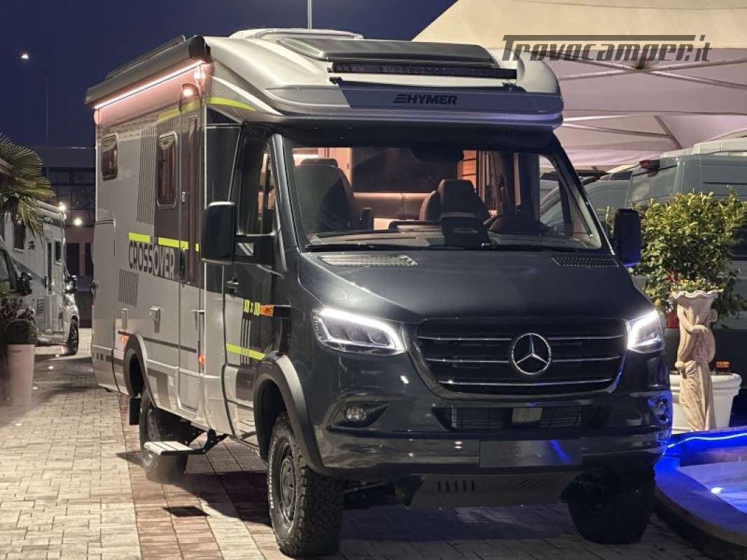 HYMER ML-T 570 CROSSOVER SEMINTEGRALE MERCEDES 4X4 CAMBIO AUTOMATICO ...