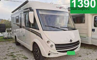 MOTORHOME CARTHAGO DUCATO SEMIDINETTE LETTO MATRIMONIALE GARAGE ...